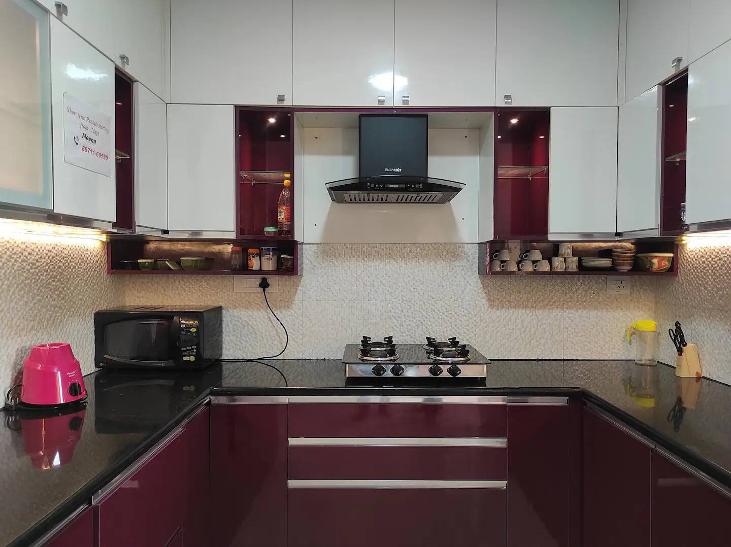 Stunning City View 15th Floor 3BHK for Family - Vacazon